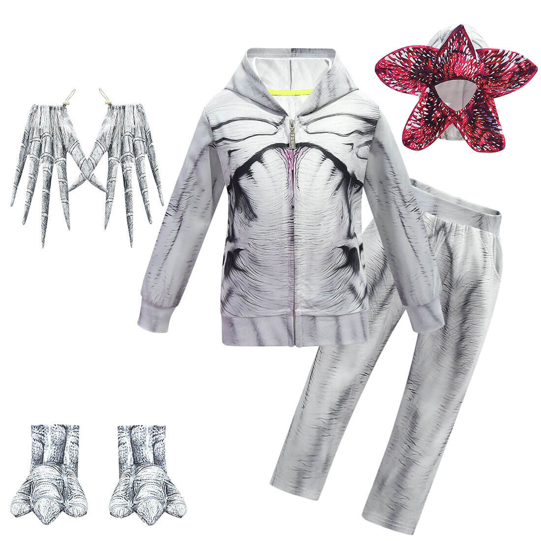 Kids Demogorgon Costume Party Cosplay Stranger Monster Outfits ...